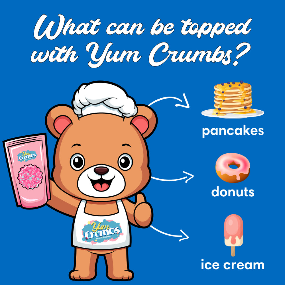 Yum Crumbs- Delicious dessert toppings